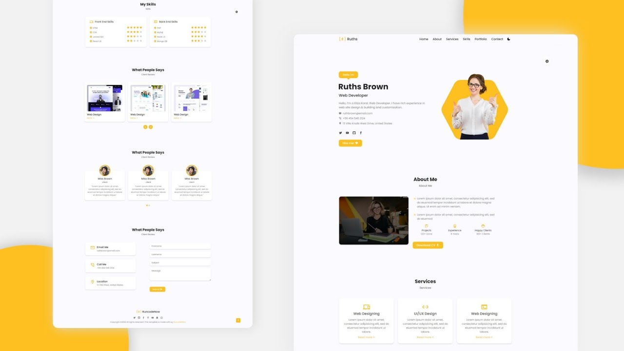 GitHub - rutviksolanki/Personal-Portfolio-Web-Front-End-Work: Complete ...