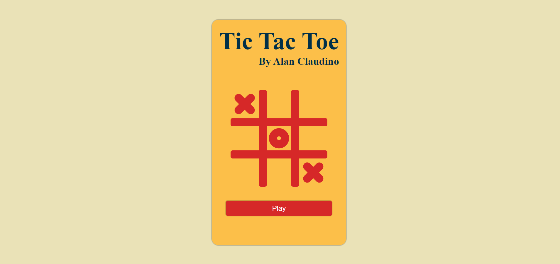 GitHub - AlanClaudino/Tic-tac-toe-Jogo-da-Velha: My second project ...