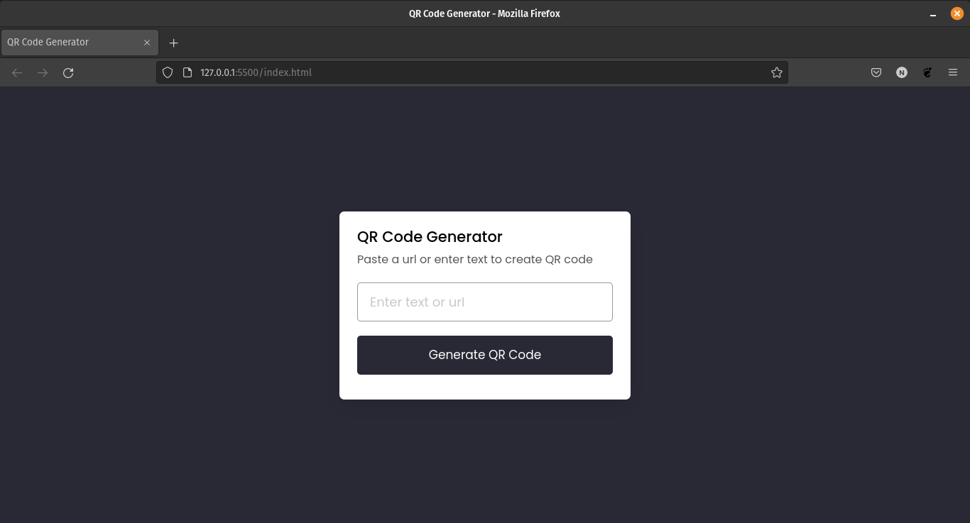GitHub - NicolauAlfredo/qr-code-generator