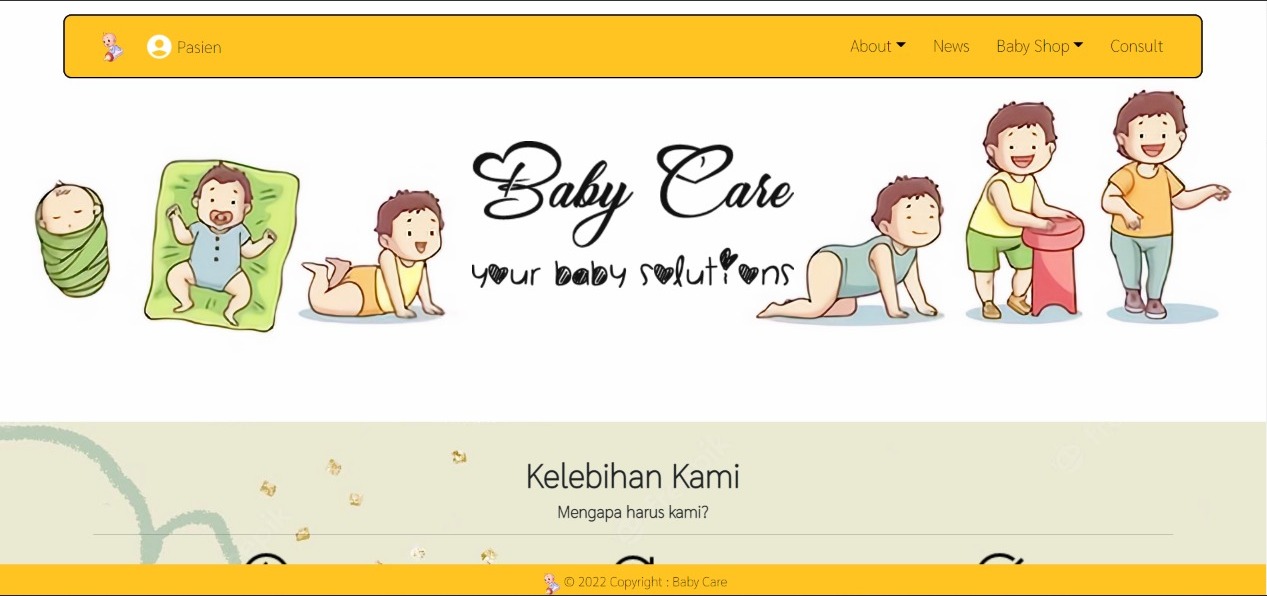 GitHub - Jirjatss/BabyCare: a website for mothers monitor and maintain baby's health optimally