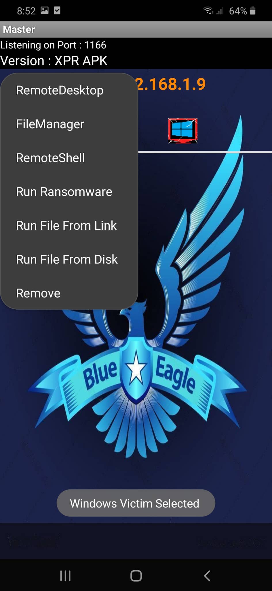 GitHub - SaherBlueEagle/Android_RAT_APK_Version: 📏☣ This Tool will be ...