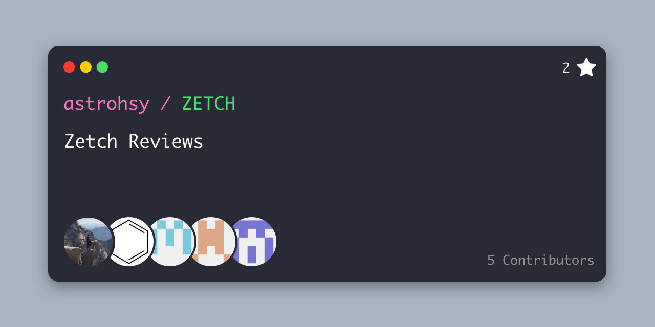 GitHub - astrohsy/ZETCH: Zetch Reviews Service API