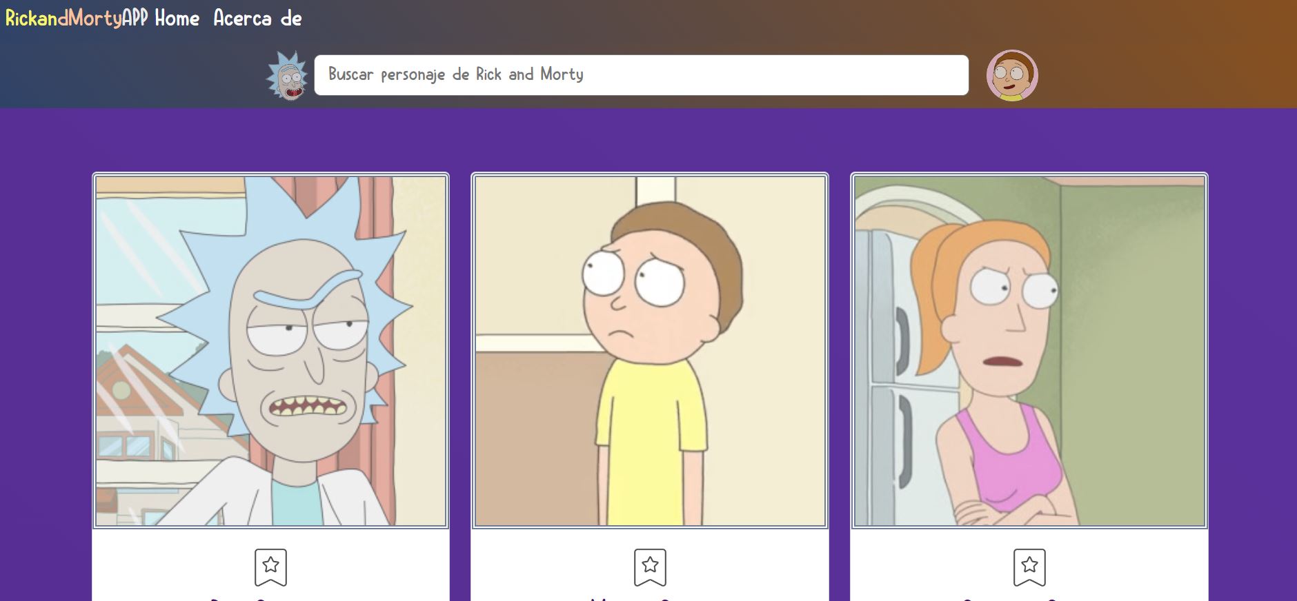 GitHub - 4Rojack5/rickandmortyAPP: Prueba Tecnica - Angular Developer