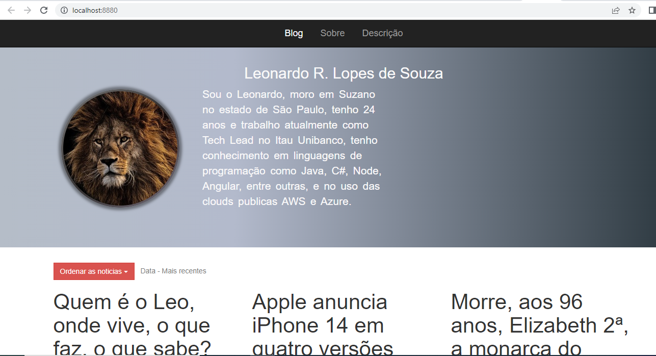 GitHub - leonardorlopes/blog-angular: Esse repositorio contém um template de um blog em Angular