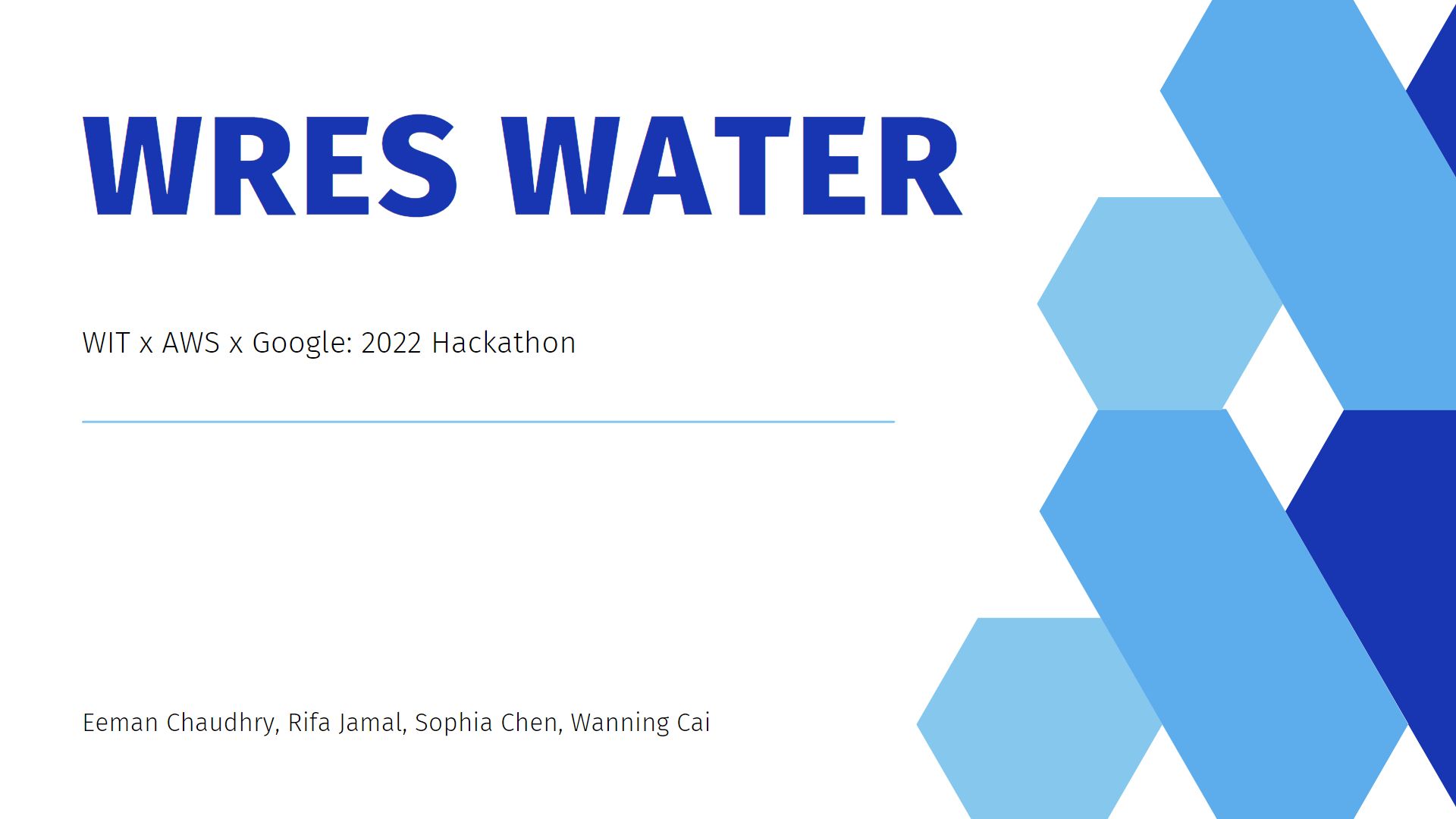GitHub - WIT-HACK-2022-WRES/WRES-WATER: Help hotels monitor and manage their water consumption ...