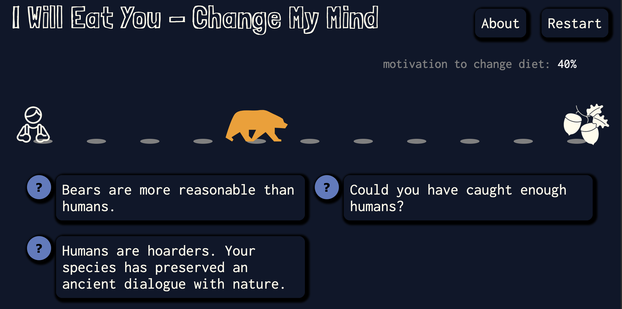 GitHub - ekelen/change-my-mind: Use Motivational Interviewing skills to ...