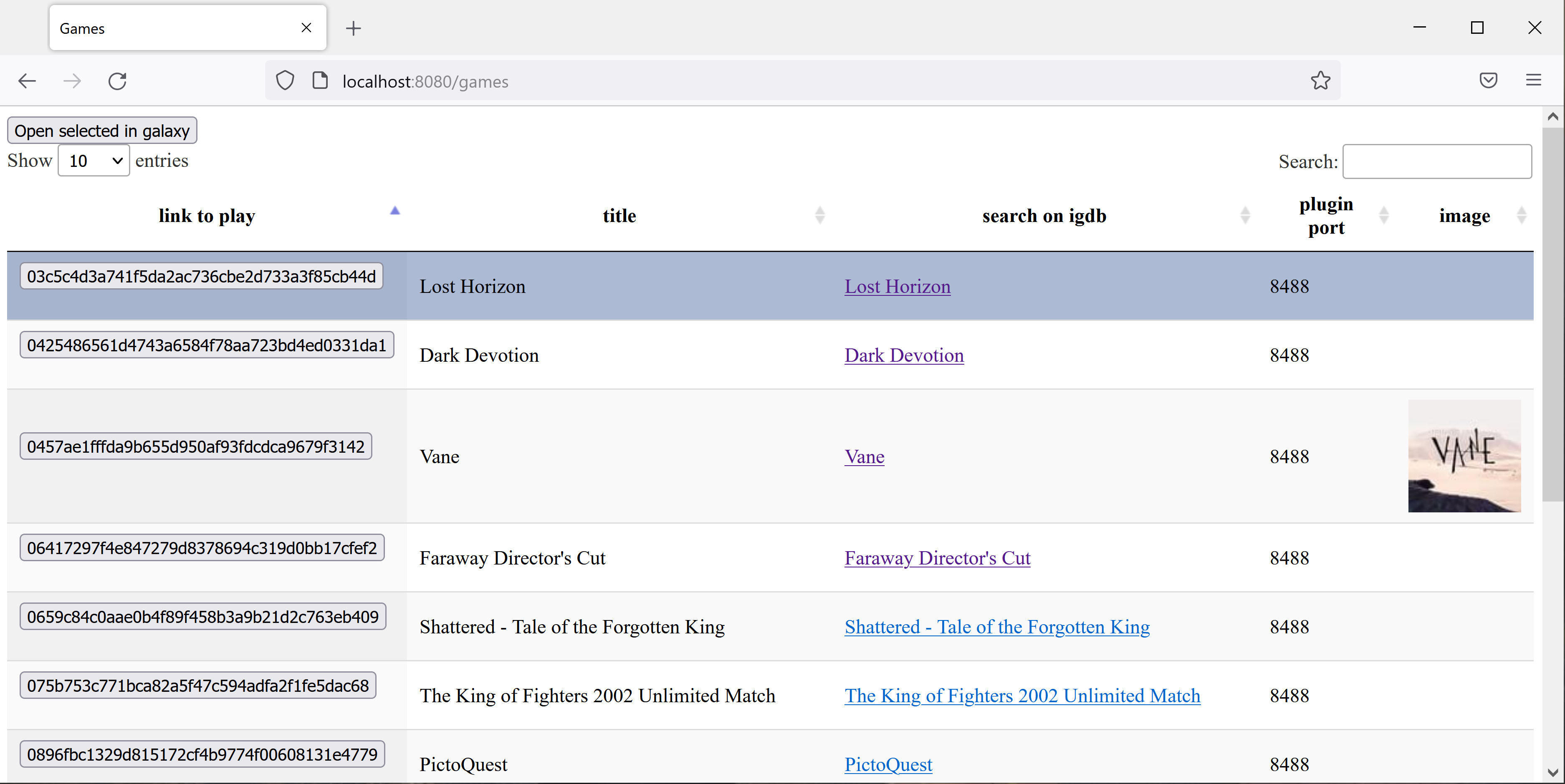 GitHub - AndrewDWhite/webGameLauncher: Web based game launcher utilizing the galaxy api plugin ...
