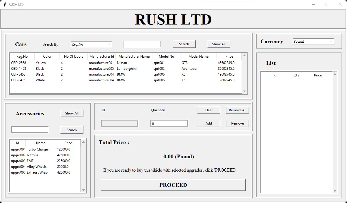 Github Sandeepkushajvithanagerushltd Car Showroom Management System 