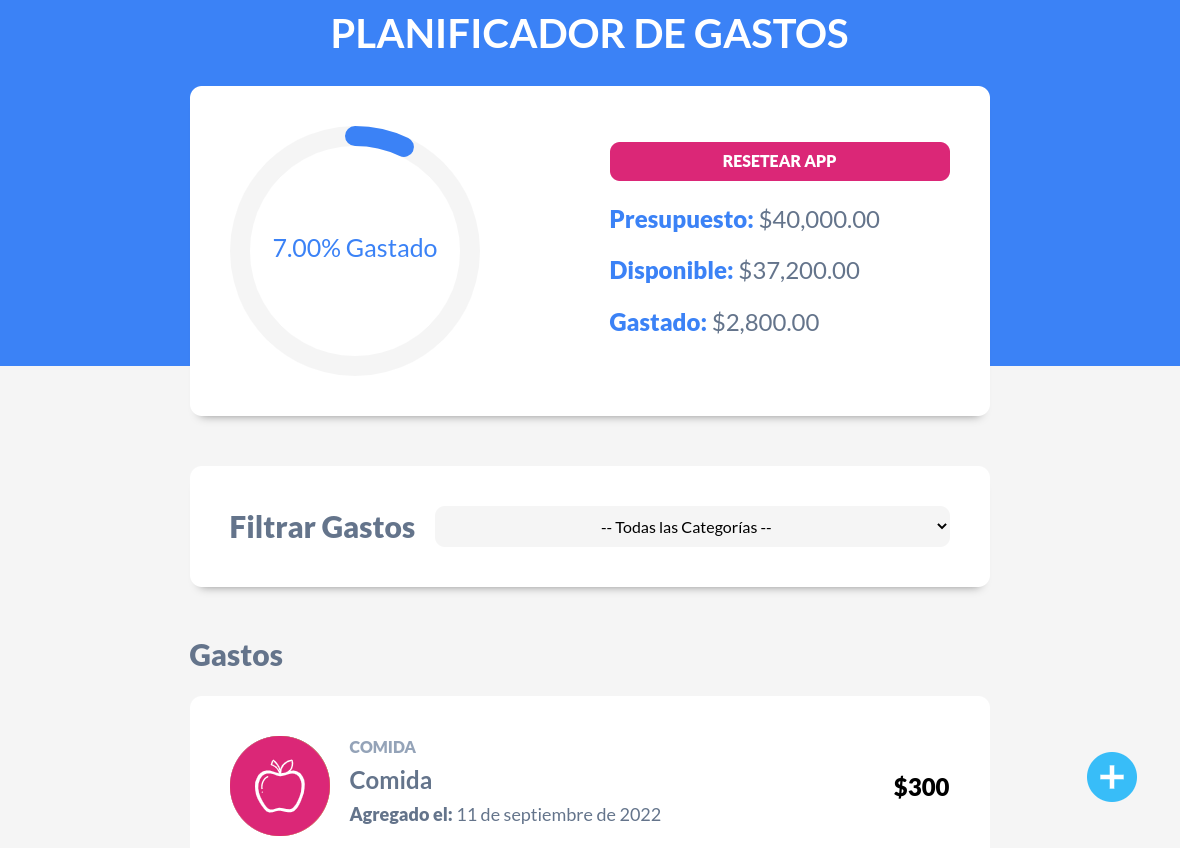 GitHub - danlantuc/control-presupuesto: Control de gastos y presupuesto desarrollado con React ...