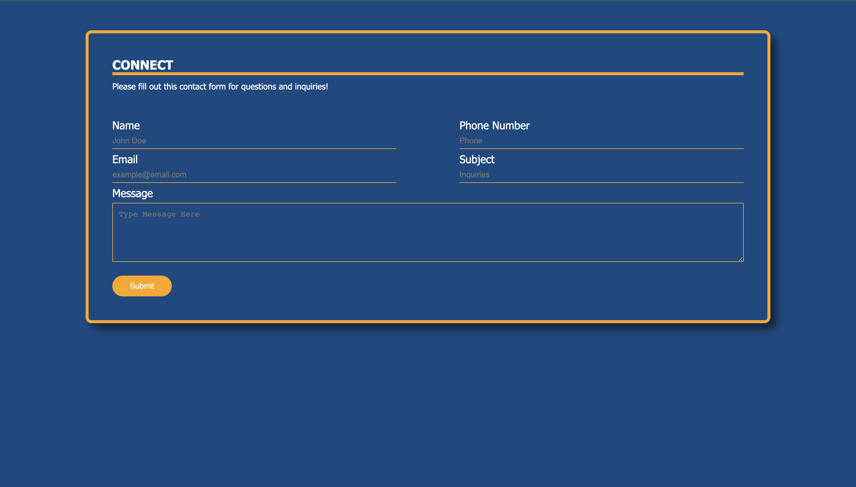 GitHub - xensan-dev/Contact-Form: Basic Contact Form