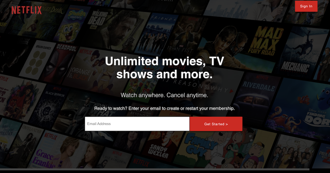 GitHub - HopeJenniferE/Netflix-clone-LandingPage: This is a netflix ...