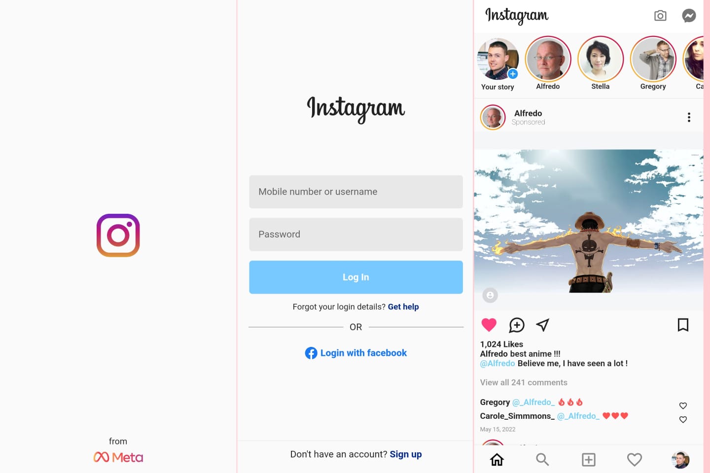 GitHub - torferaaj/Instagram-UI-clone