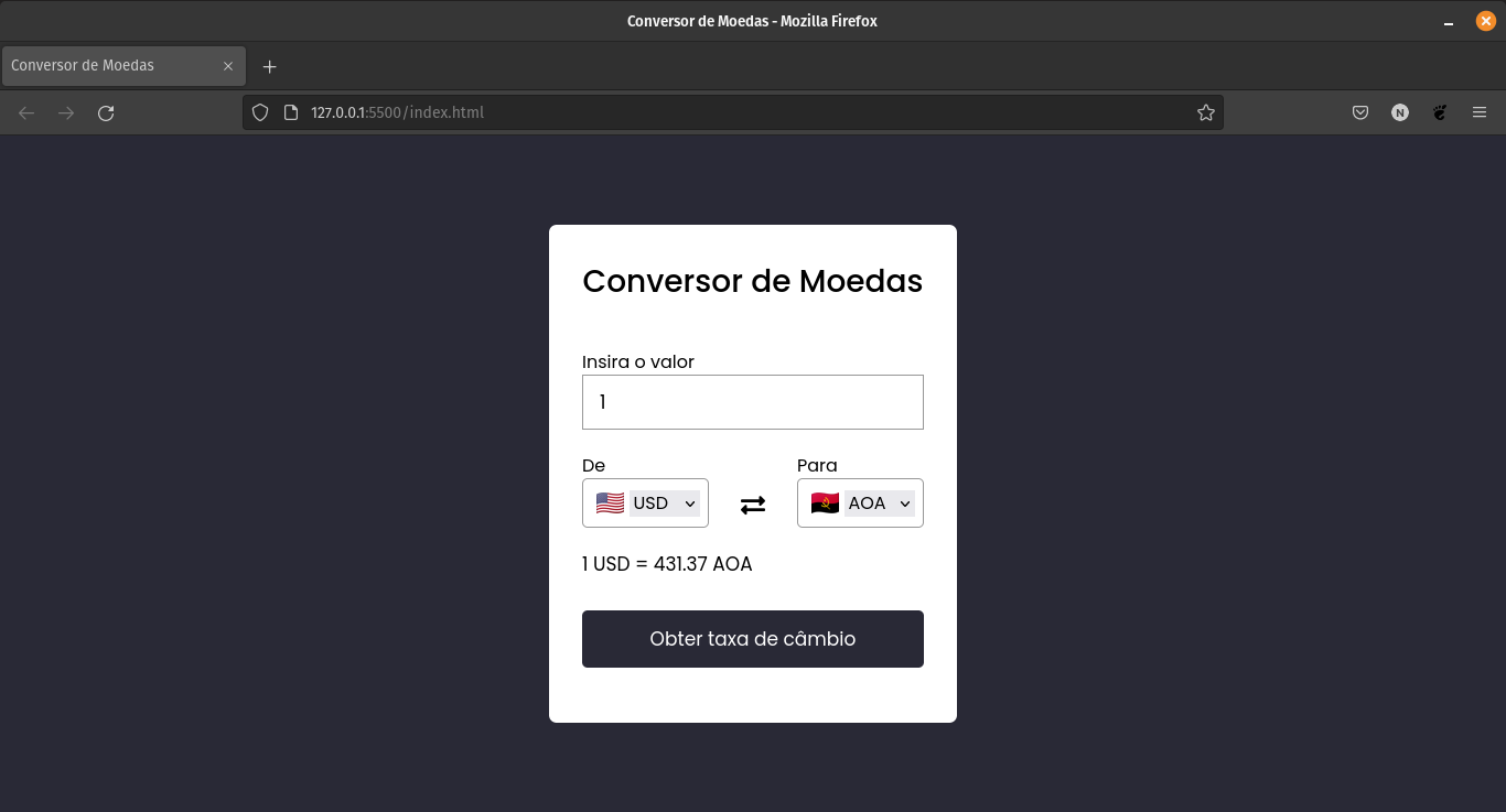 GitHub - NicolauAlfredo/conversor-moedas