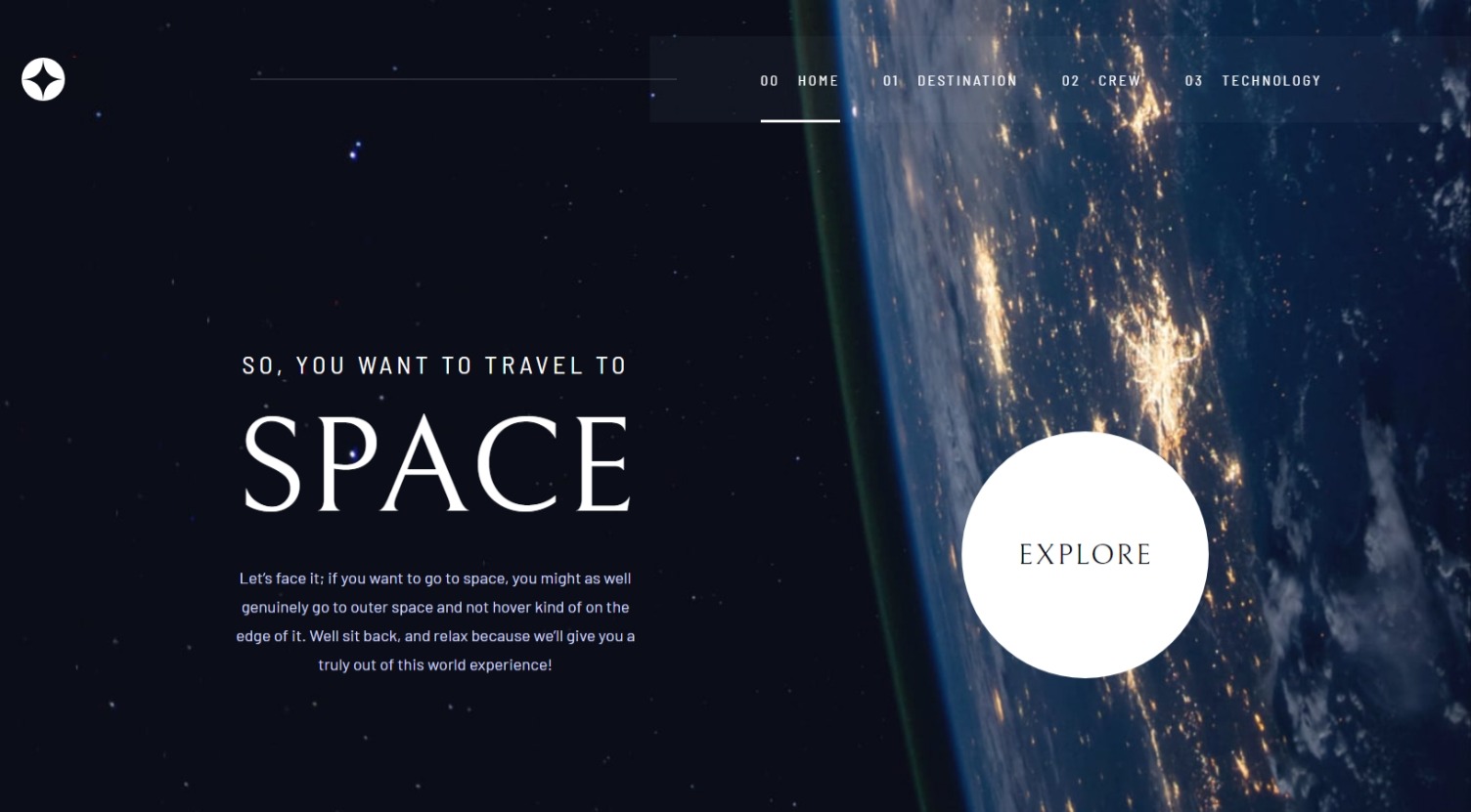 GitHub - moustafasa/space-tourism-multi-page-website: multi page website using sass, pug, html ...