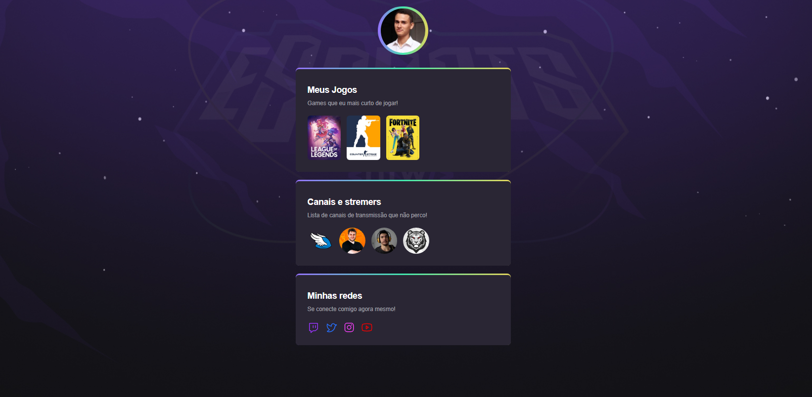 GitHub - Maxwell-Alexander/player-nlw-rocketseat-ACADEMICO: Estudando e realizando desafio na ...