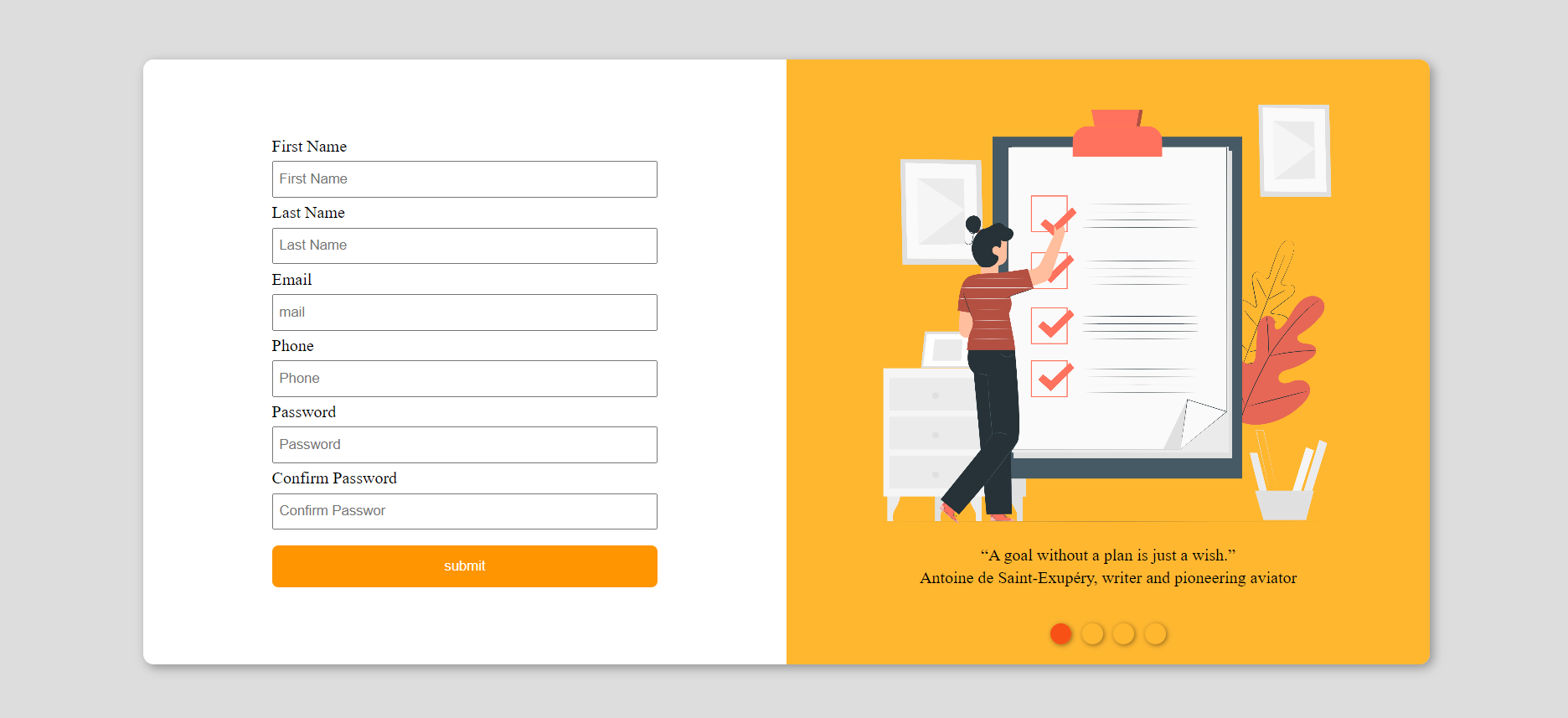 Github Elahehajati Form Validation