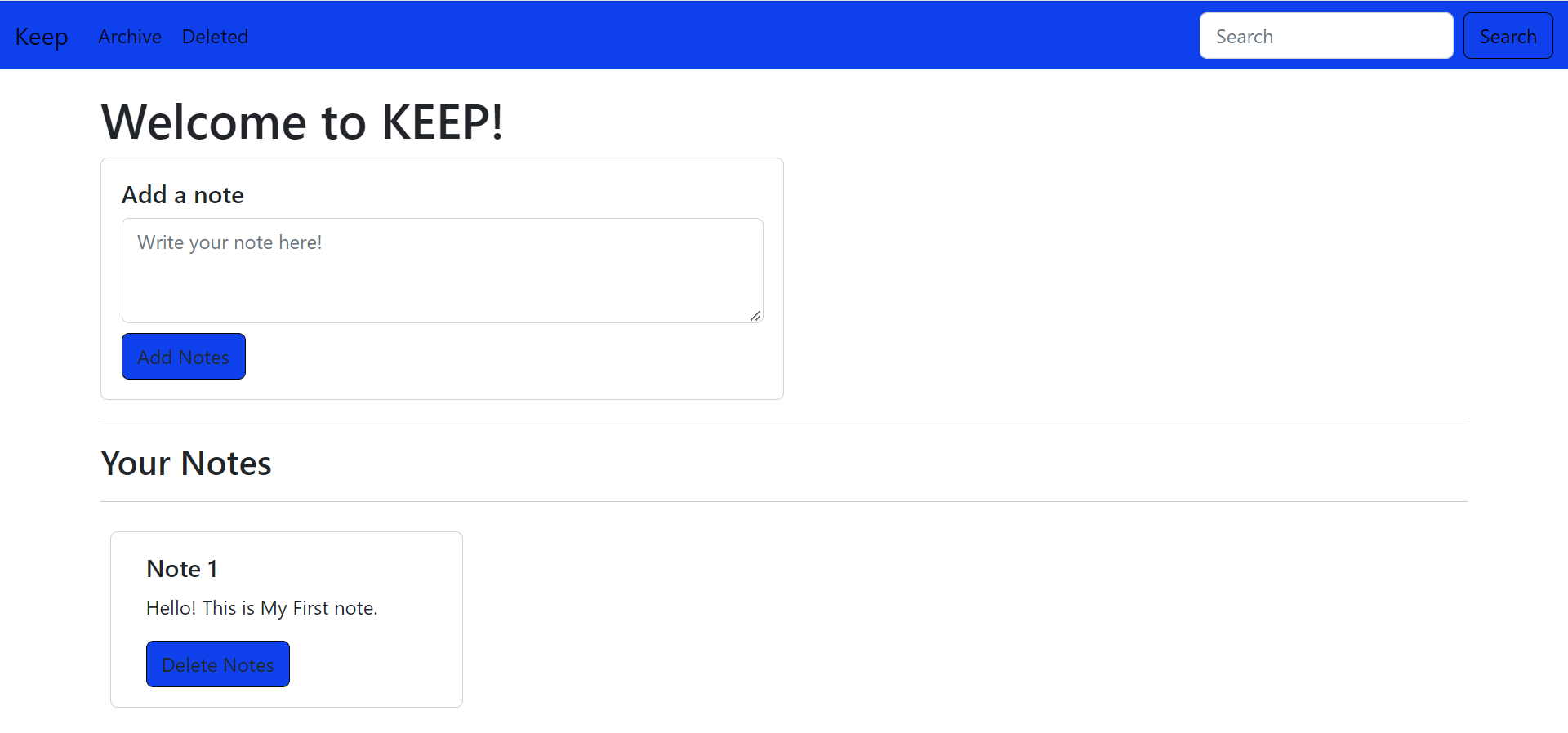 GitHub - yash14agr/Keep: A website that will help you 'keep' your notes ...