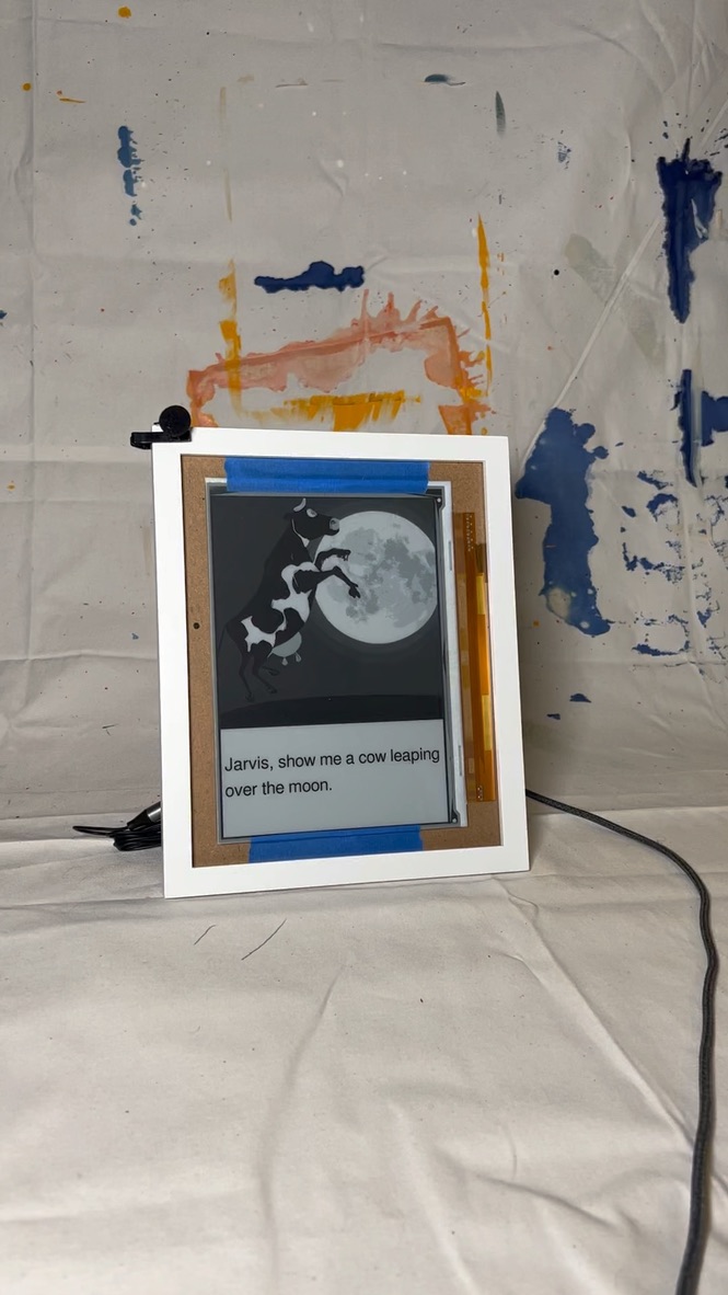 GitHub - SamBroner/magic-frame: A "magic frame" that displays generated ...