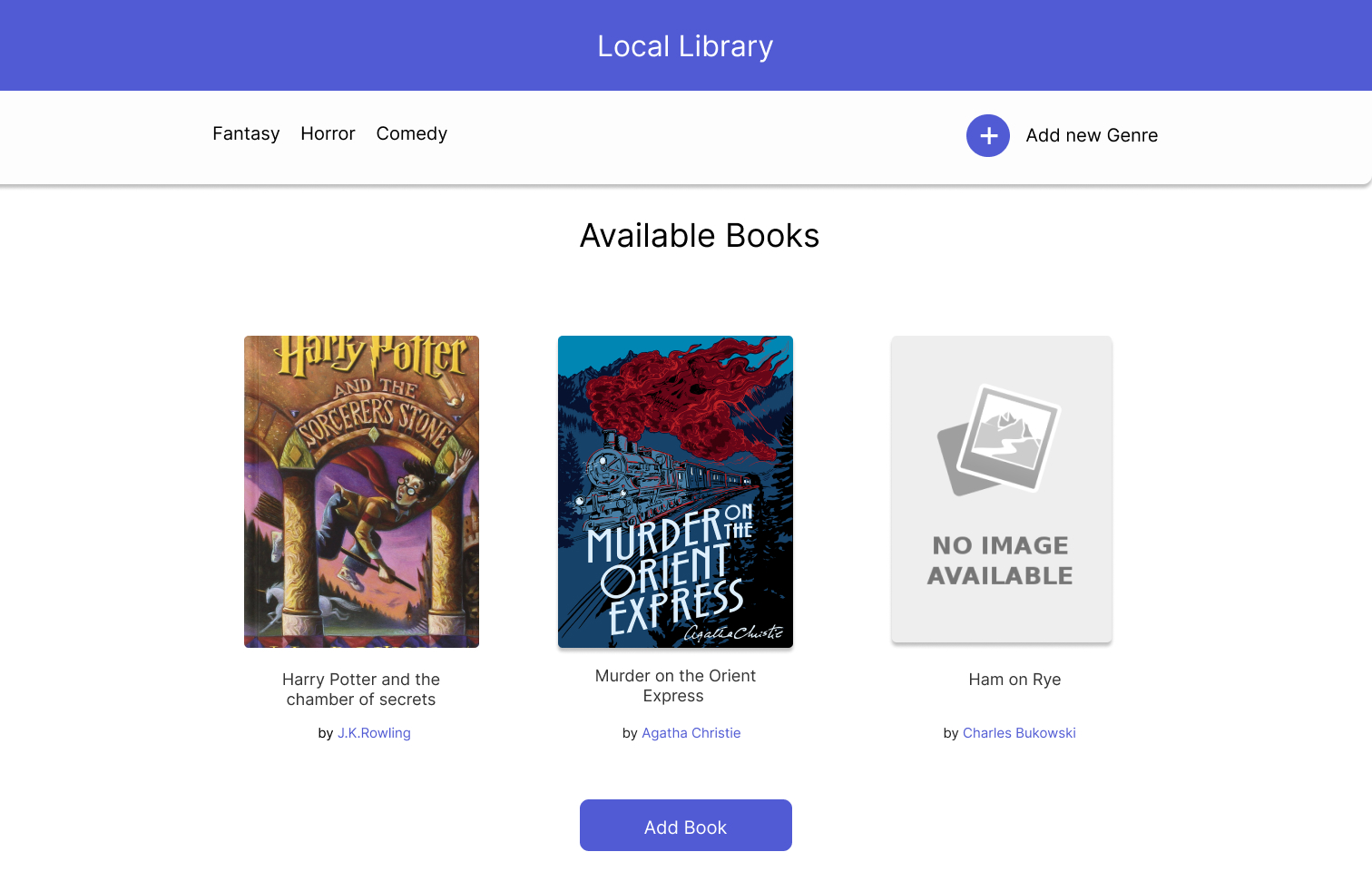 GitHub - uladaharanina/local_library: CRUD application. Allows adding, removing, and updating ...