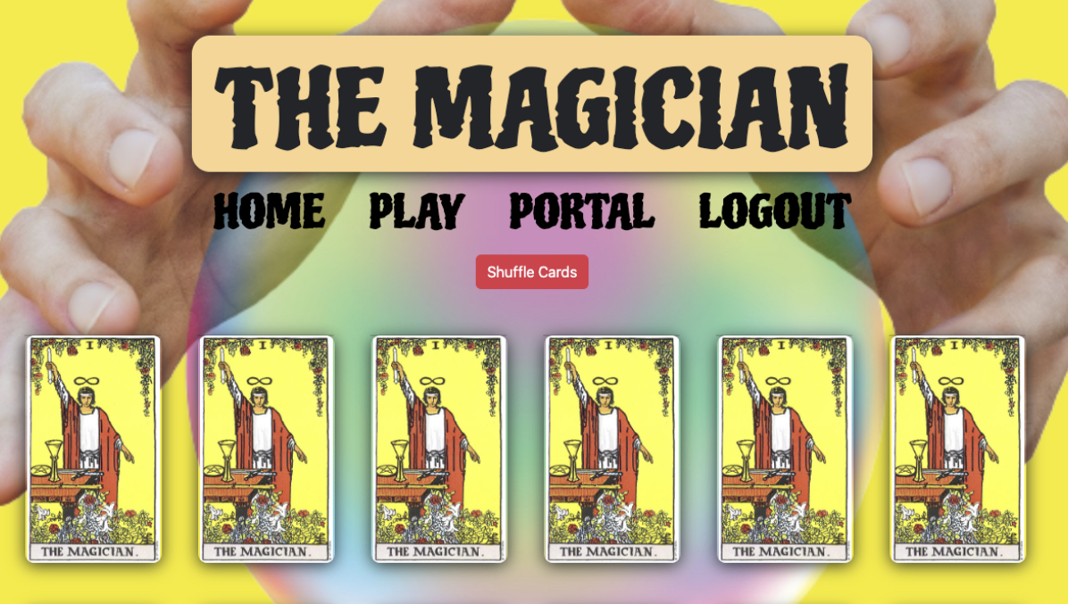 GitHub - JasmineDaniels/TheMagician: The Magician is a fun daily tarot card game app made with ...