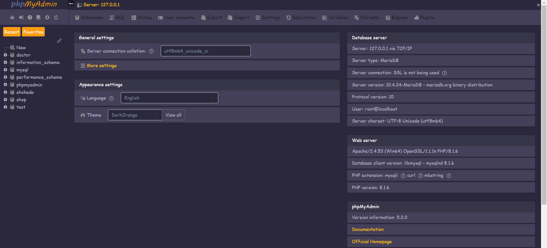 GitHub - wpV2rayNG/phpMyAdminDarkOrange: DarkOrange theme for phpMyAdmin
