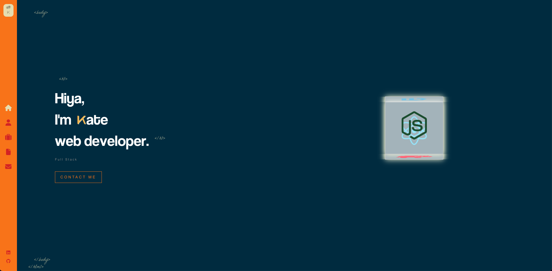GitHub - katepatch/React-Portfolio: Professional Portfolio. This is a React single page application.