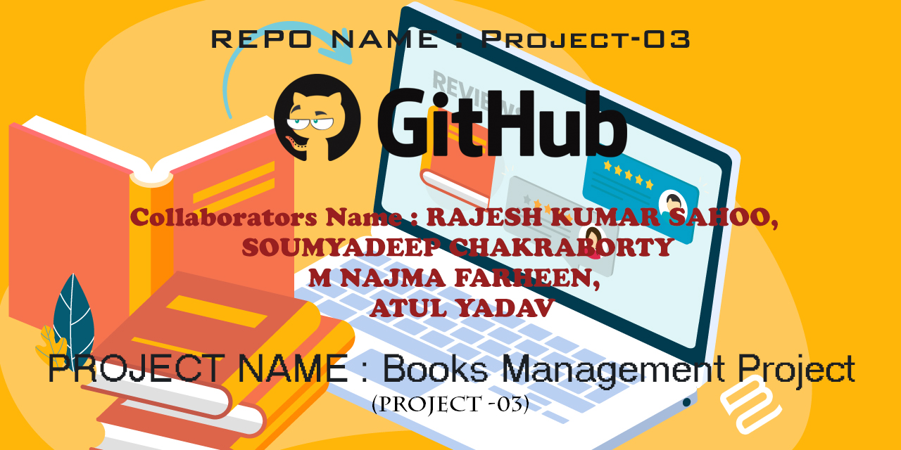 GitHub - Raj3028/Project-03: Books Management Project