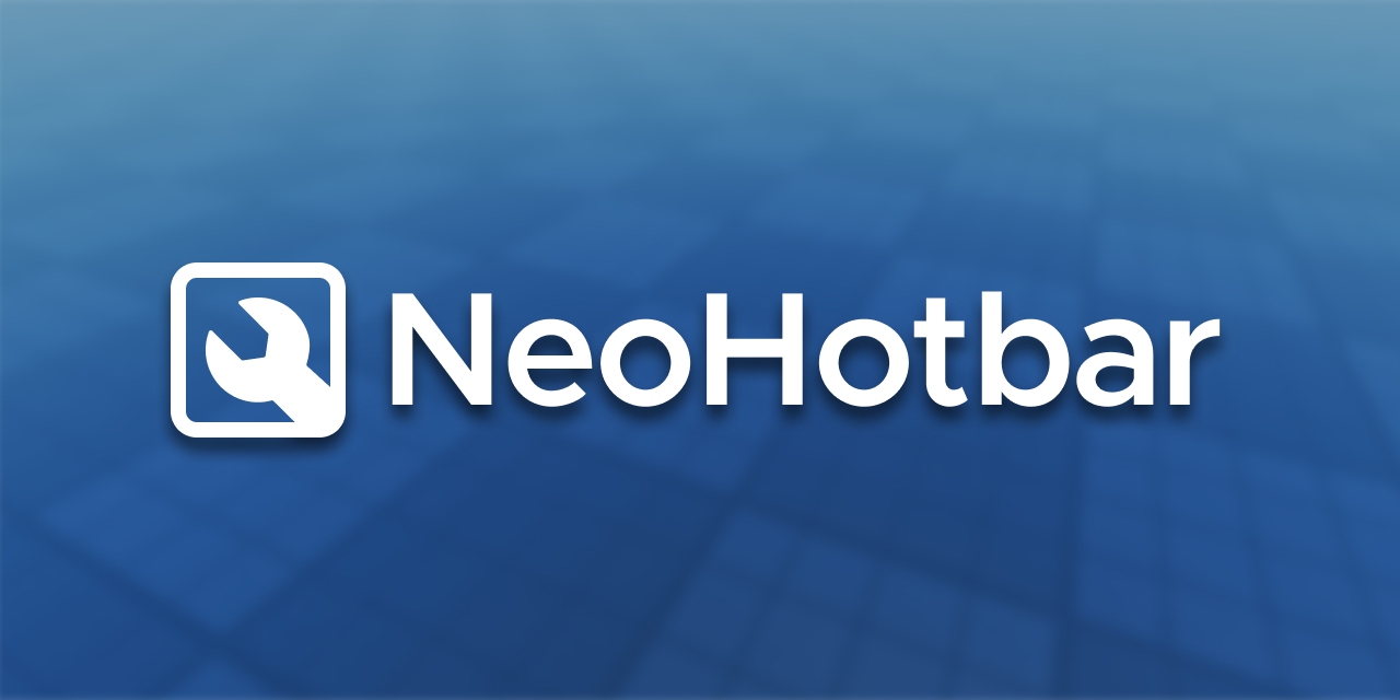 GitHub - loneka/neohotbar: A modern, customizable hotbar for Roblox