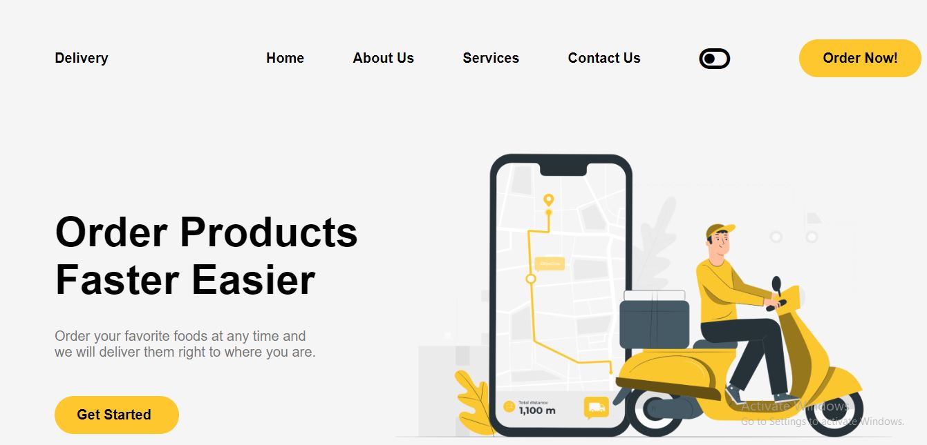 GitHub - tornikegogilashvili/delivery-web