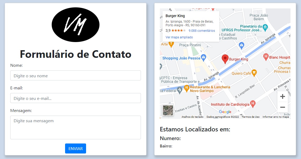 GitHub - VitorMarcelli/formulariodeenvio: Formulário de Contato