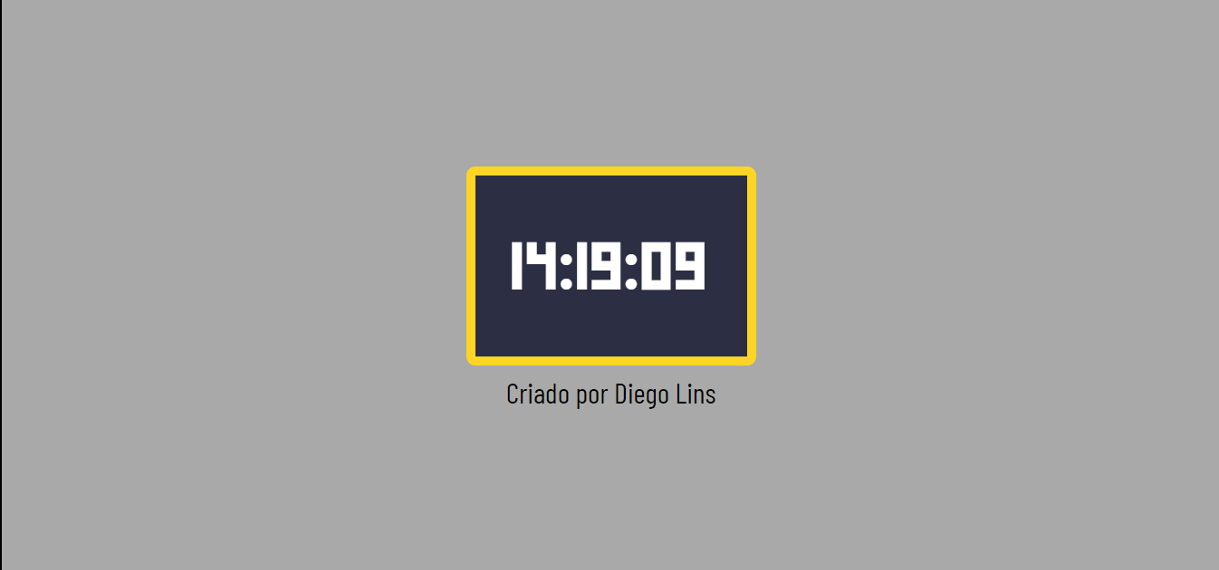 GitHub - Diegolins1/Relogio: Relógio Digital - Horário de Brasilia