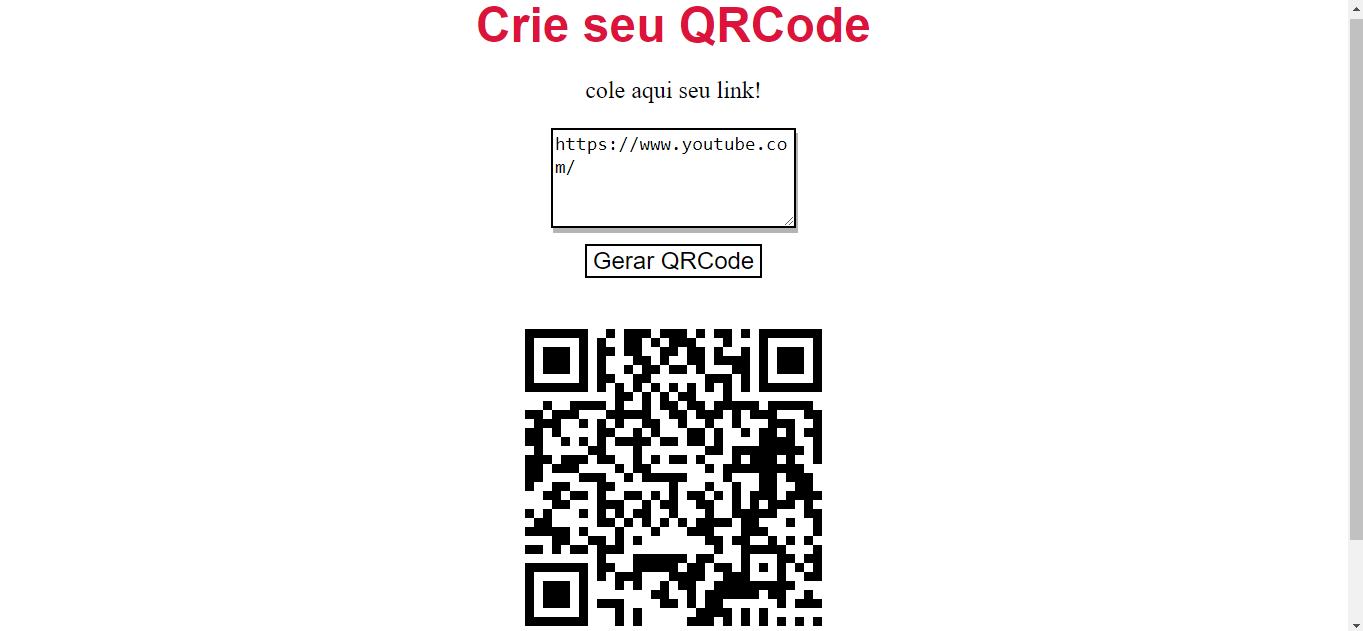 Github Diegolins1 Qrcode Javascript Crie Seu Qrcode De Qualquer Link Ou Conteúdo Que Precisar