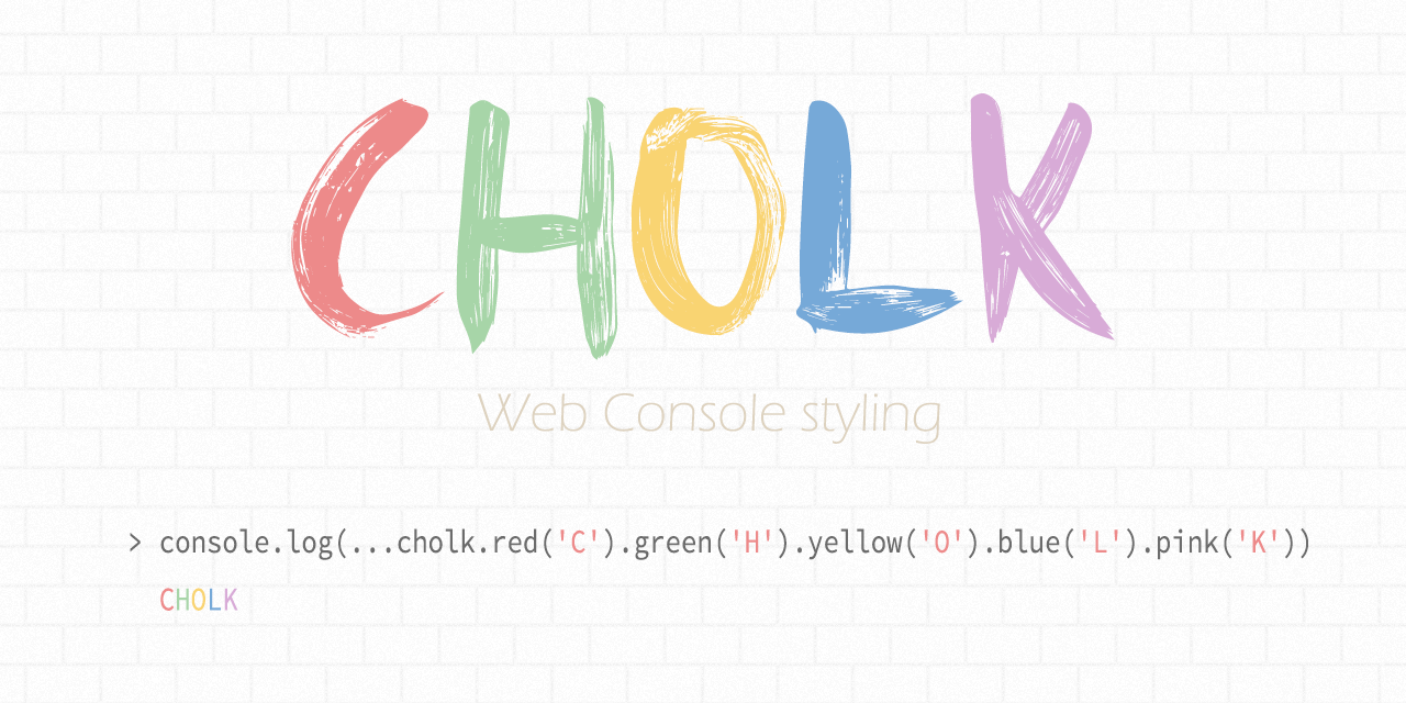 GitHub - kiinlam/cholk: Web Console styling