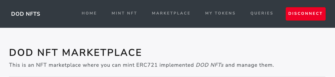 GitHub - jutivia/DOD-Nft-market-place: An NFT marketplace that uses the OX protocol for token ...