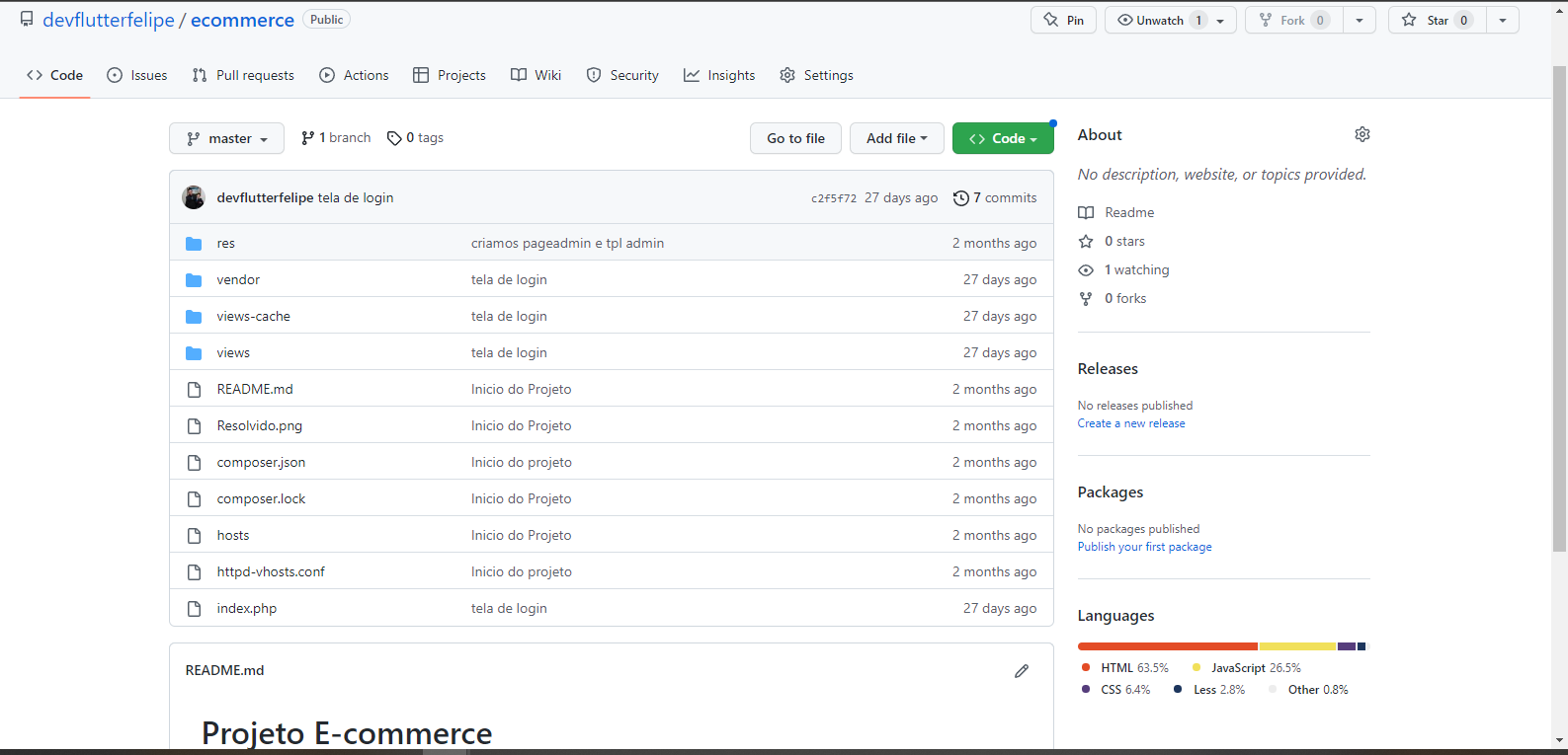GitHub - devflutterfelipe/ecommerce