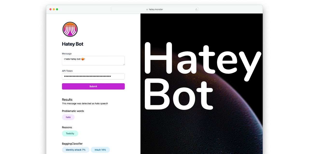 GitHub - pandermatt/hatey-bot-backend: 🤬🤖 Hatey Bot Backend