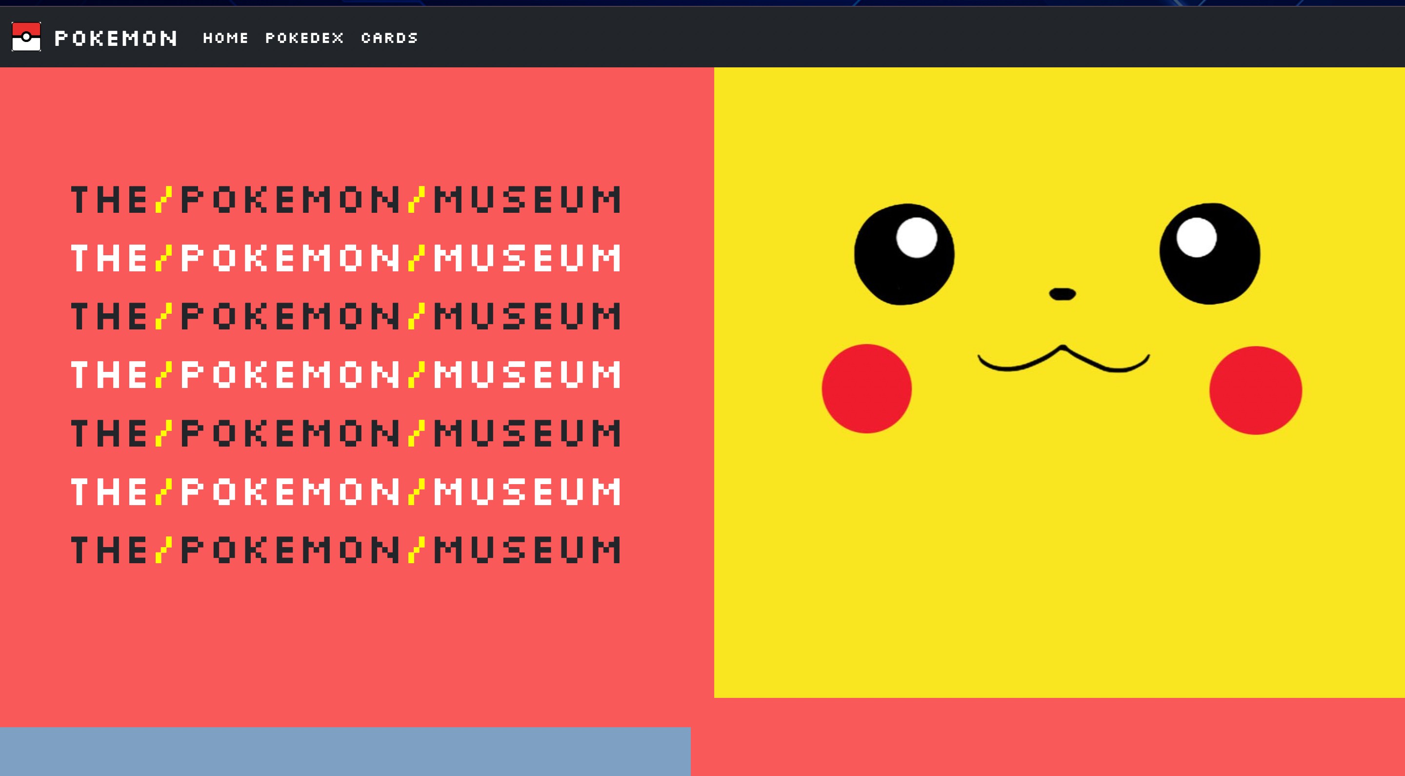 GitHub - chubbychang914/Pokemon_Museum: Bootstrap Pokemon Page