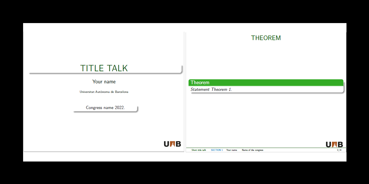 GitHub - WilsonForeroB/BeamerUABmodel: Beamer presentation model with ...