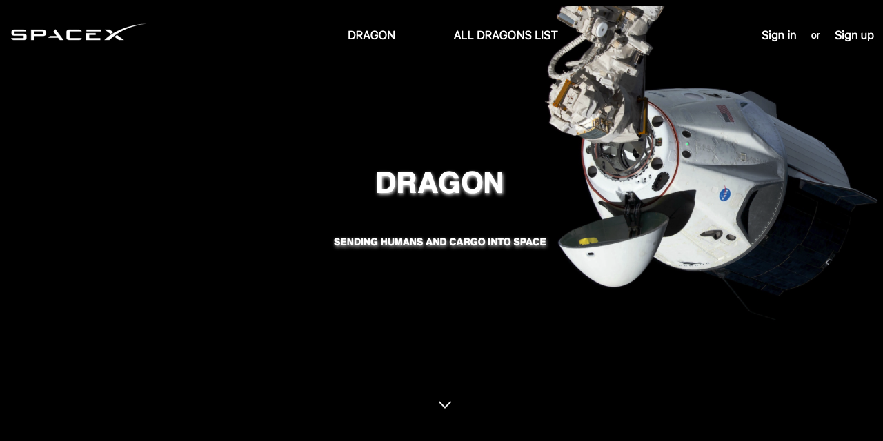 GitHub - Andrew-zoddy/SpaceDragon: SPA that carries information about "Dragon" - spaceship made ...