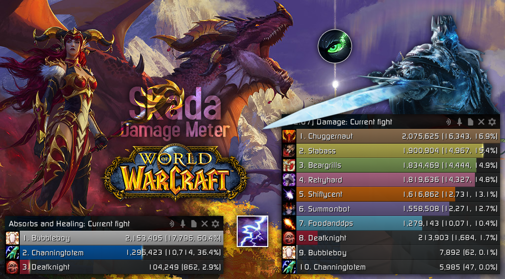 GitHub - bkader/Skada-Damage-Meter