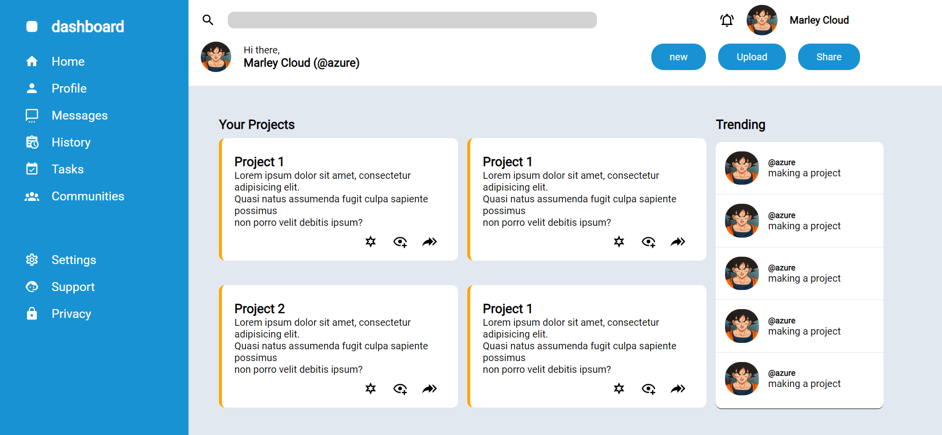 GitHub - AzureCloud9/Social-Dashboard