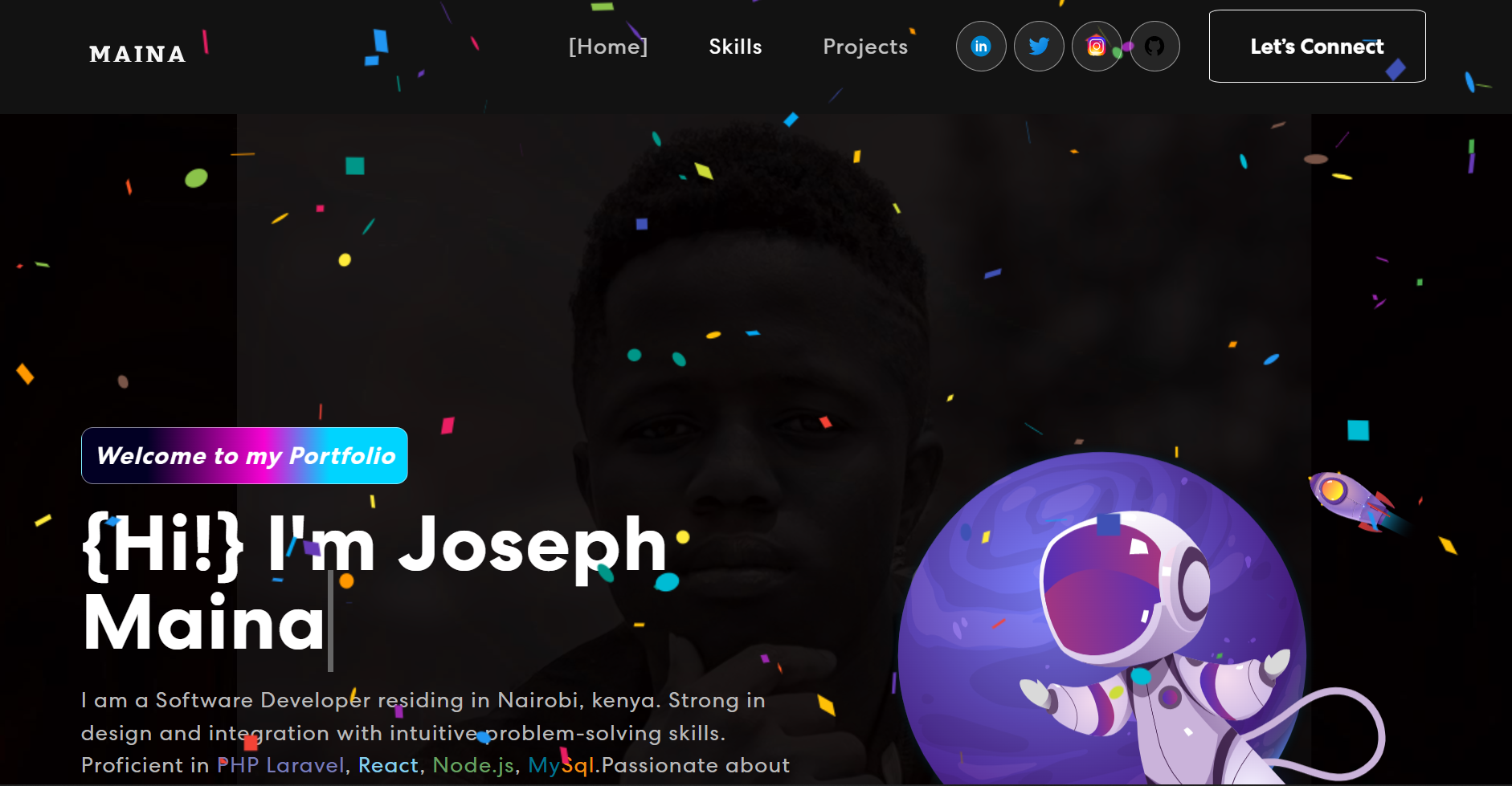 GitHub - MainaJoseph/personal-portfolio