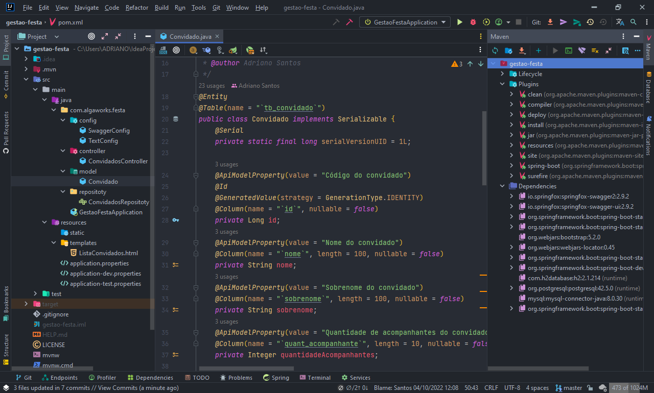 GitHub - Adriano1976/api-gestao-convidados-springboot: Gestão de ...