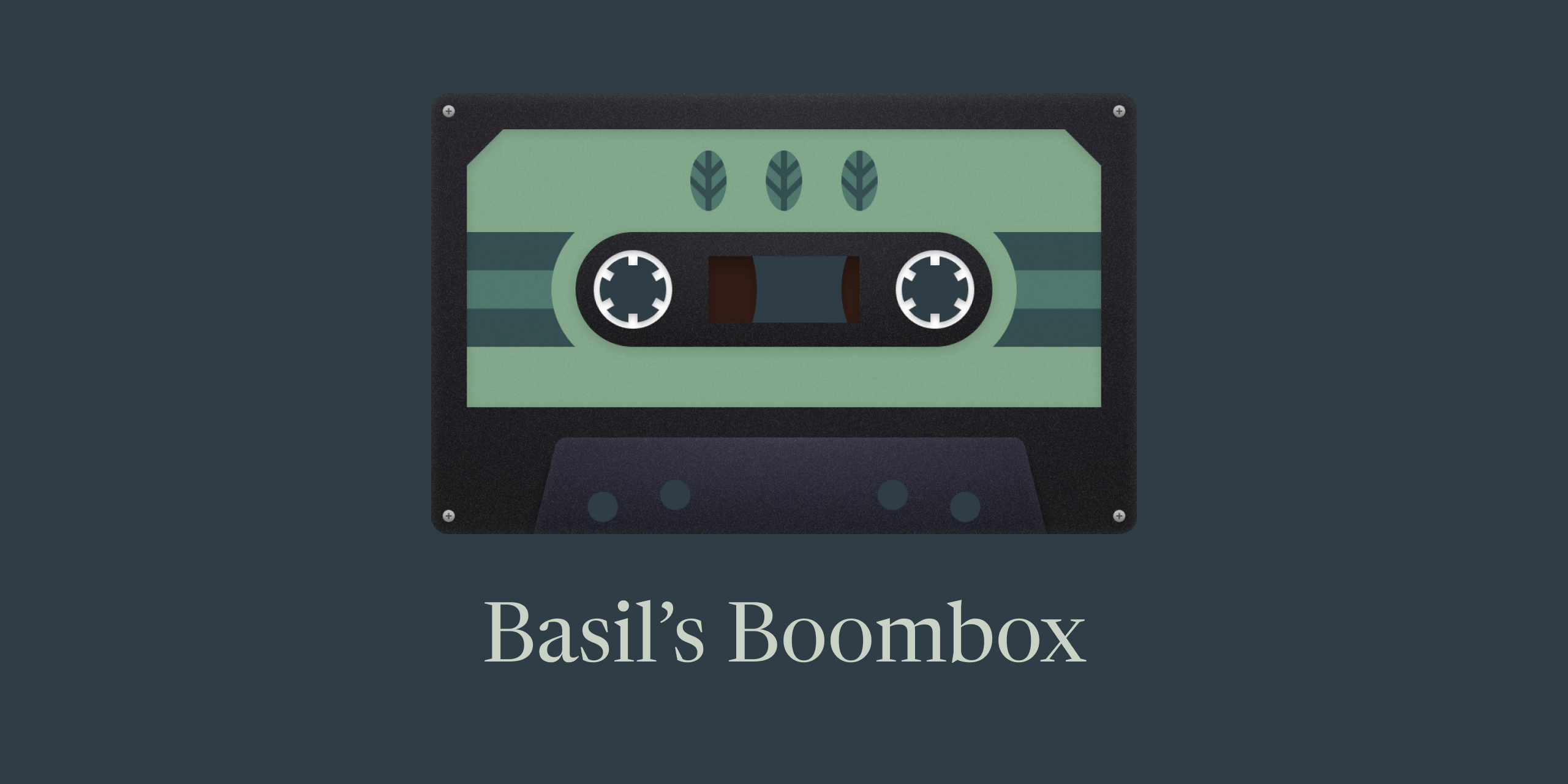 GitHub - gBasil/boombox: My personal playlist manager. No longer being pushed to GitHub, please ...