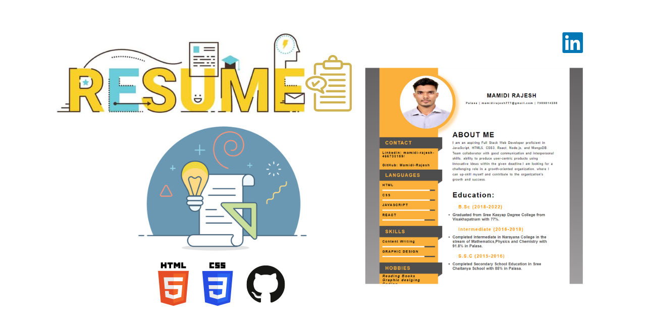 GitHub - Mamidi-Rajesh/Rajesh-Resume