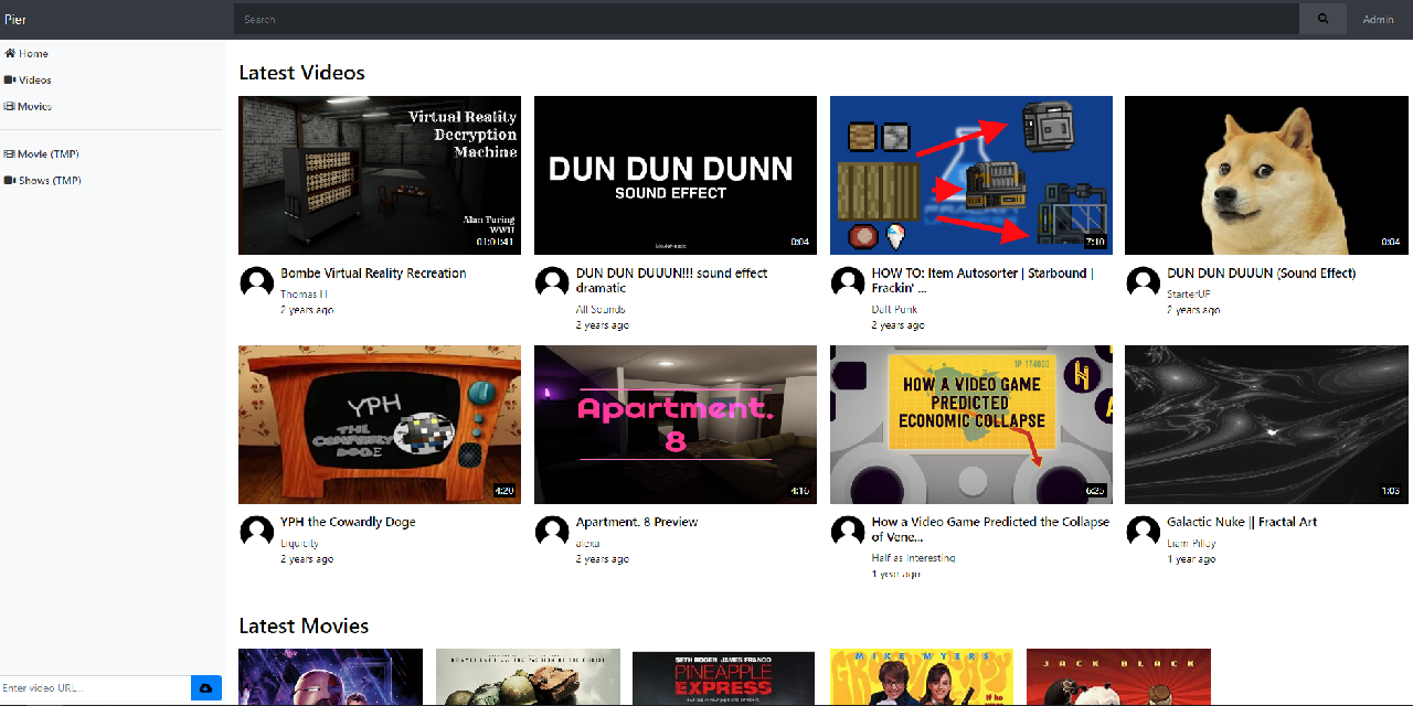 GitHub - LiamPerson/Pier-Media: NextJS powered Raspberry Pi Home Server with a GraphQL API
