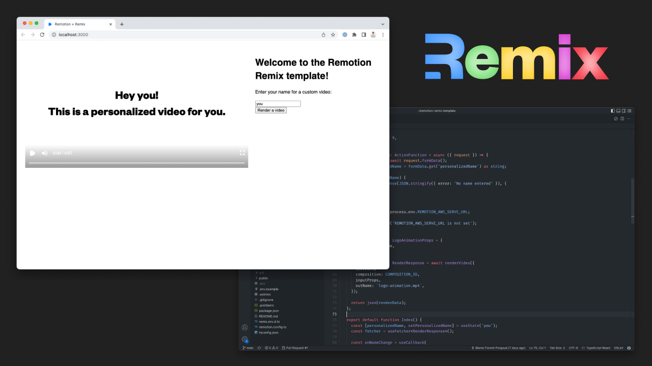 GitHub - remotion-dev/template-remix: A Remotion SaaS template with ... GitHub - remotion-dev/template-remix: A Remotion SaaS template with ...
