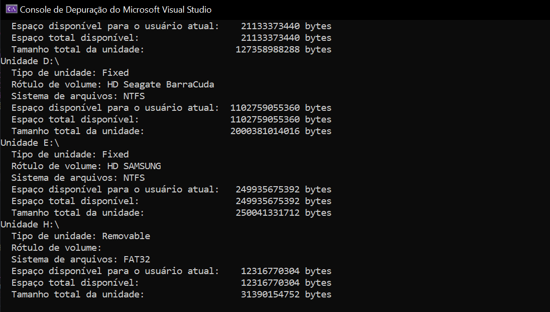 DriveInfo.GetDrives-Metodo/DriveInfo.GetDrives Método/Program.cs at ...