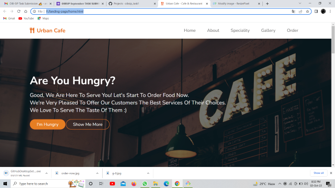 Github Anshika0002 Oibsip Task1 Oasisinfobyte Internship Task1 Landing Page