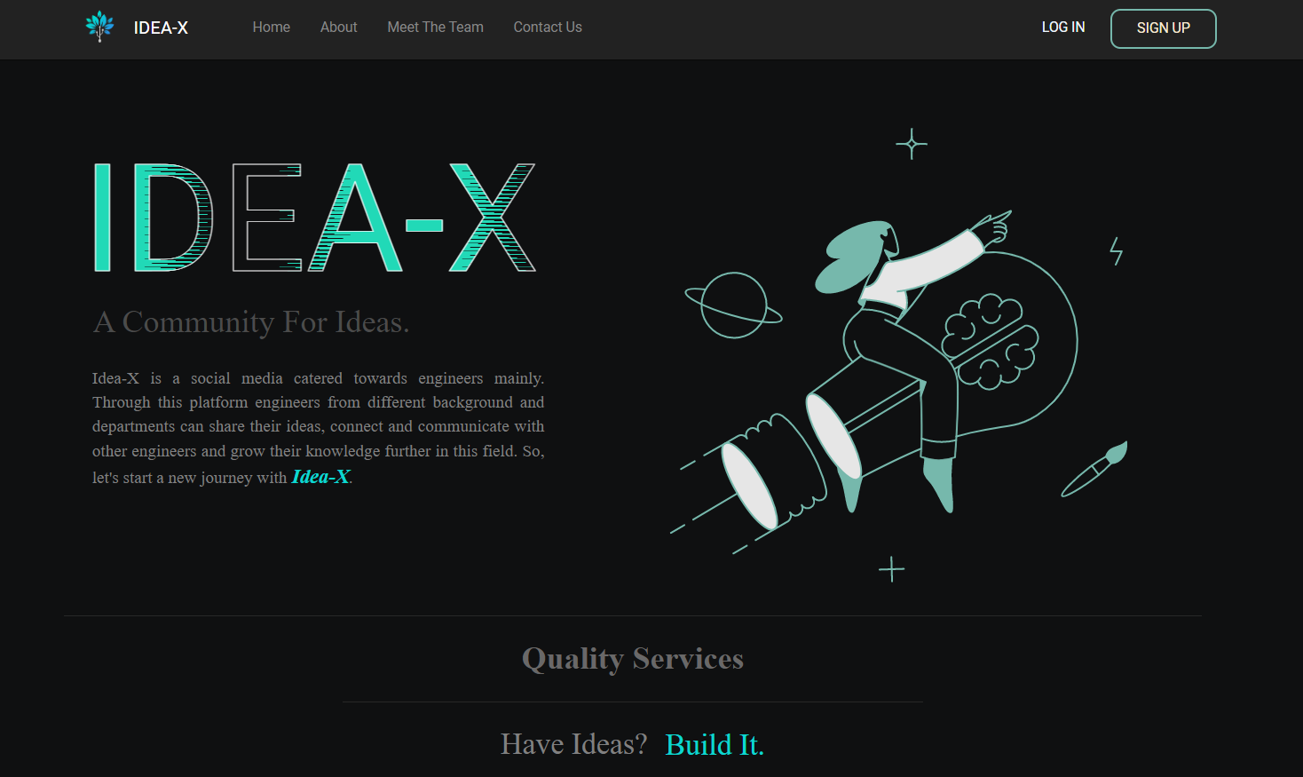 GitHub - DEV-NKP/IDEA-X-V1.0: IDEA-X is a social media for engineers ...